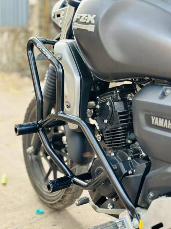 Yamaha FZ X Crash Guard with Sliders – PS Customs International